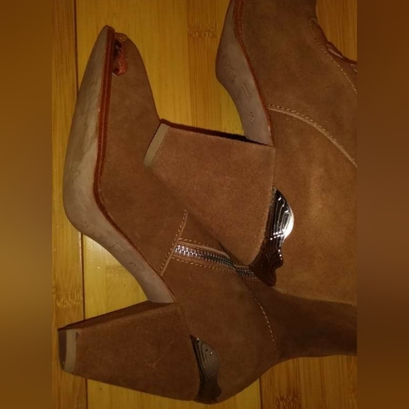 Spell | Shoes | New Mimi Boots 38 Brown Suede Leather Spell Gypsy Thigh ...